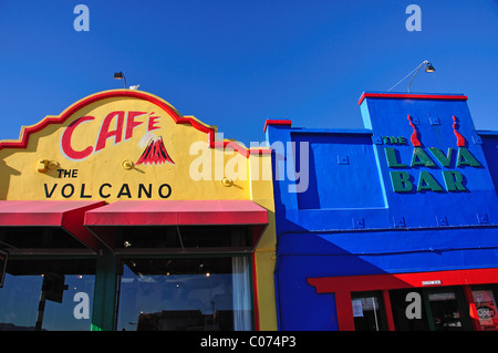 Cafe Volcano and Lava Bar, London Street, Lyttelton, Lyttelton Harbour ...
