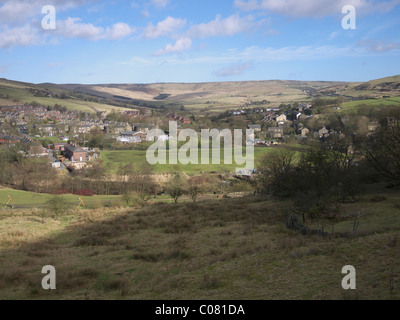 Delph village Saddleworth, Oldham, Lancashire, England, UK Stock Photo ...