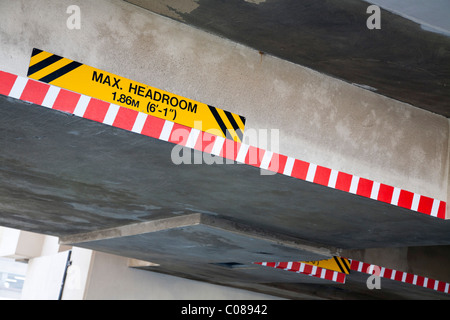 Max Headroom Sign at car park entrance Stock Photo - Alamy