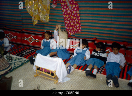 Abu Dhabi UAE Primary School Girls In Uniform Stock Photo - Alamy