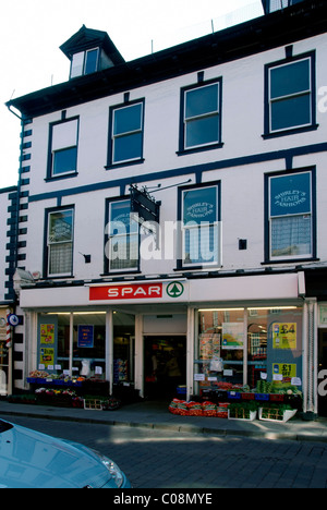 Spar shop in High Street in the Village of Llandaff., Cardiff, S.Wales ...