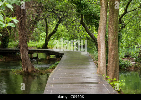 A scenic shot of a river in the Krka National park, Croatia Stock Photo ...