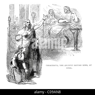 Caractacus( British chieftain of the Catuvellauni tribe) before the ...