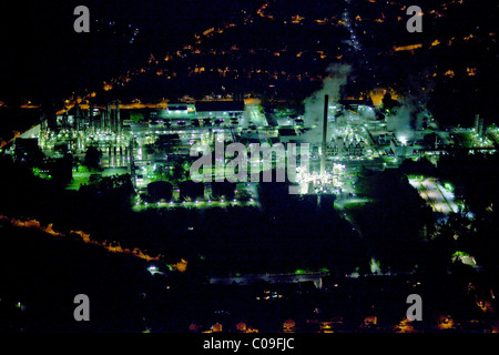 Aerial view, refinery BP Gelsenkirchen, Ruhr Oel GmbH Sabic ...