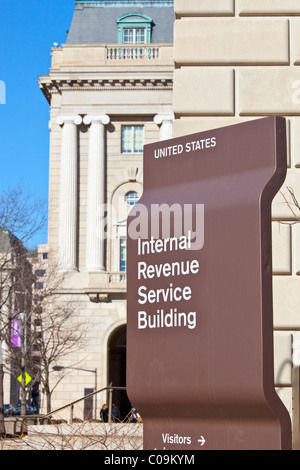 IRS internal revenue service headquarters building Washington DC USA ...