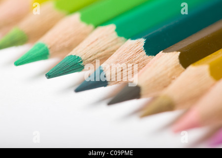 color palette, crayons, color palettes, crayon Stock Photo - Alamy