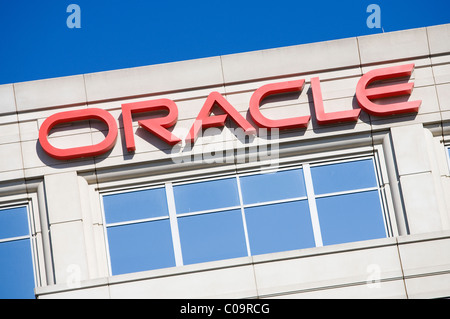 A Oracle office building complex Stock Photo - Alamy