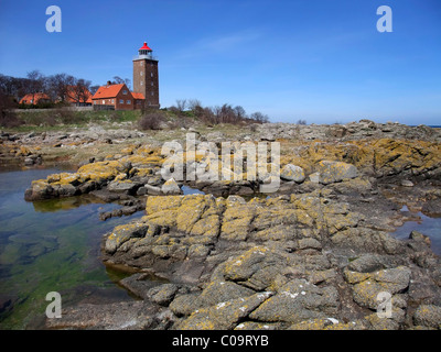 Lighthouse, Bornholm, Denmark, Europe Stock Photo - Alamy