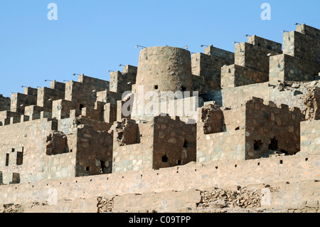 Chile, Antofagasta, Museo Desierto de Atacama, and ruins of the ...
