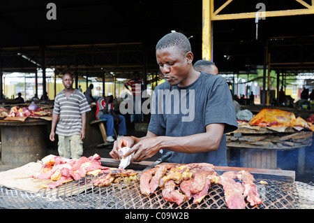 Meat market in Windhoek, Namibia Stock Photo - Alamy