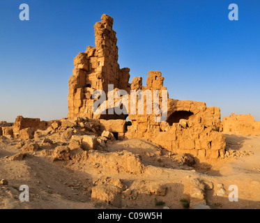 Byzantine ruins at the archeological site of Resafa, Sergiopolis, near ...