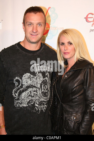 Rob Blake and Brandy Blake Launch party for the Dussault Apparel Motel ...
