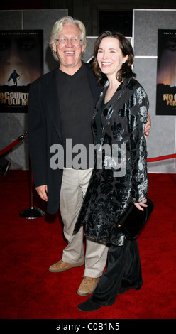 Bruce Davison and wife Michele at the premiere of the Milk at the ...