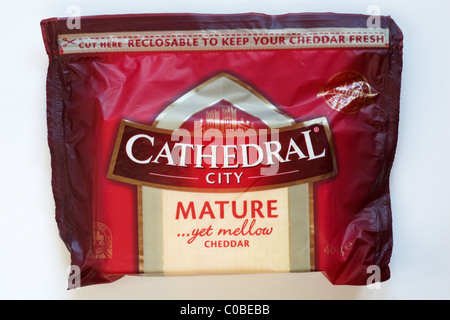 Cathedral City cheese Stock Photo - Alamy