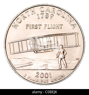 North Carolina State Quarter Stock Photo - Alamy