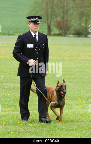 A Police Dog competing in the National Police Dog Trials 2007, hosted ...