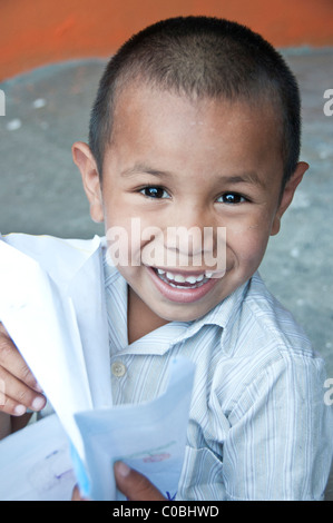 Costa Rican child, Costa Rica, Central America Stock Photo - Alamy
