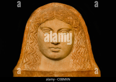 Phoenician Kingdom Phoenicia Sidon Tyre Byblos mask 900 - 600 BC museum ...