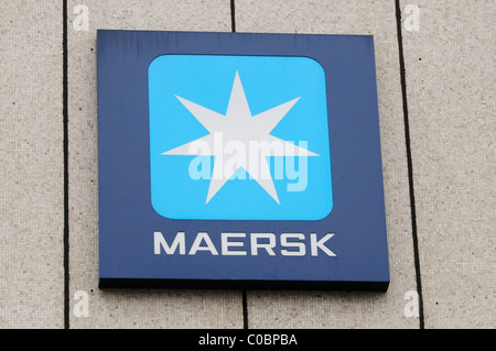 Maersk Line logo Stock Photo - Alamy