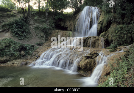 Lucansky vodopad - waterfall at the spa village Lucky in the Chocske ...