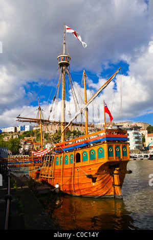 the matthew tudor ship in bristol Stock Photo - Alamy