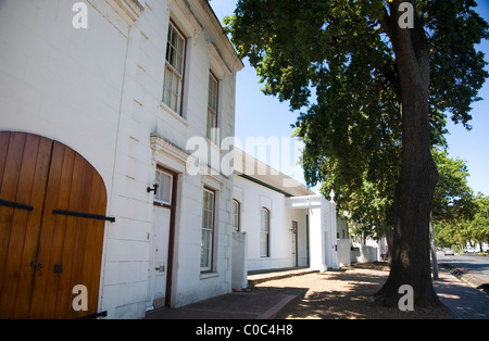 Dorp Street Living in Stellenbosch Stock Photo - Alamy