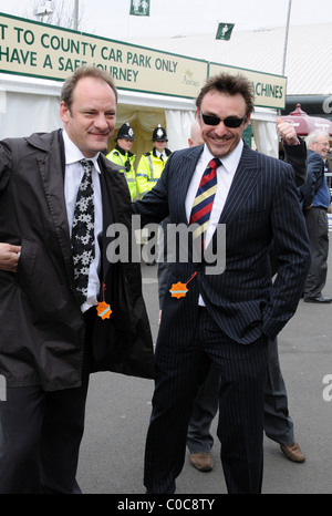 Nick Miles and Matt Healey of Emmerdale attending Lady's Day at the ...
