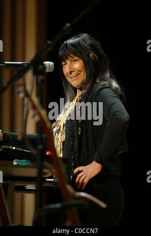 Buffy Sainte-Marie, Native American singer-songwriter, poses with her ...