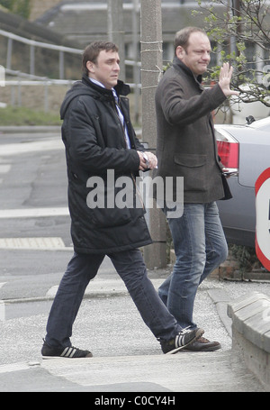 Matt Healy.who plays Matthew King in the soap 'Emmerdale' outside the ...
