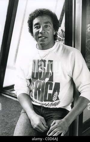 SMOKEY ROBINSON US Soul singer Stock Photo - Alamy