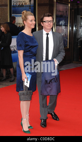 Rick Astley and wife Flashback of a Fool World Premiere held at the ...