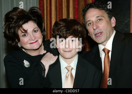 Faith Prince, her son Henry Lunetta and husband Larry Lunetta Opening ...