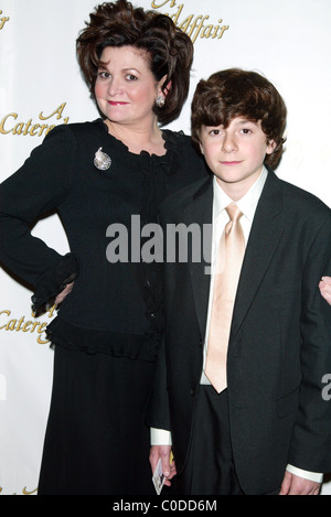Faith Prince, her son Henry Lunetta and husband Larry Lunetta Opening ...