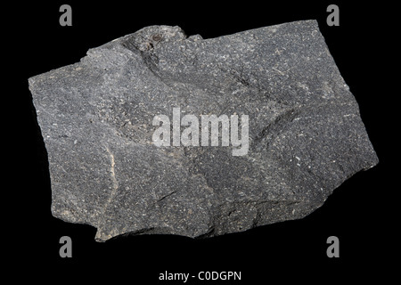 Oil shale, fine-grained sedimentary rock containing significant traces ...
