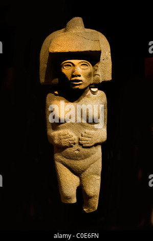 Sculptures female deities Huaxtec AD 900 1450 Spanish Mexico Gulf Coast ...