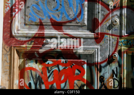 respect word graffiti on wall Stock Photo - Alamy