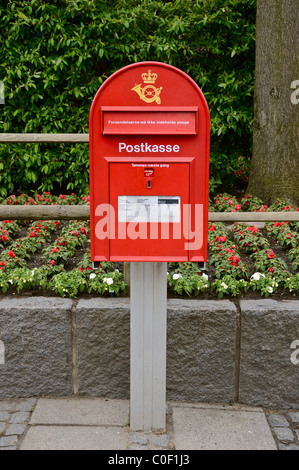 Traditional Danish letterbox, Denmark Stock Photo - Alamy