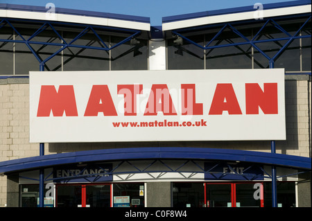 Matalan retail store sign Stock Photo - Alamy