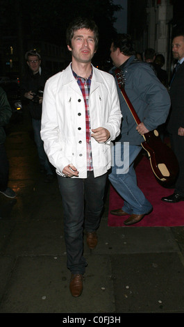 Noel Gallagher leaving the Percy and Reed Launch party London, England ...
