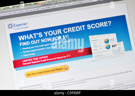 Screen shot of an Experian Credit Score screen showing a perfect 999 ...