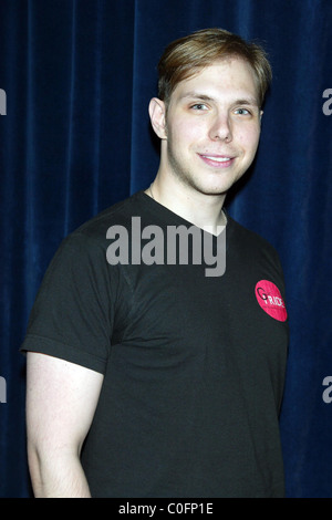 Lee Cavellier In rehearsal for 'Guy Pride: The World's 1st MAN-sical ...