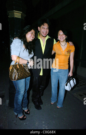 Prince Haji 'Abdul 'Azim of Brunei and Louis Smith attend the JLS ...