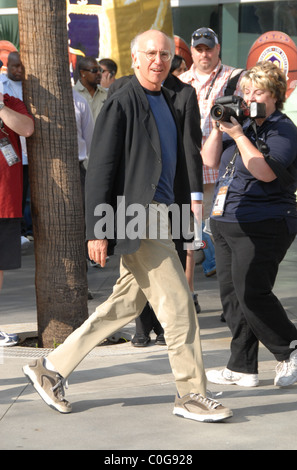 Larry David Celebrities at the NBA Finals Game 4 between Boston Celtics ...