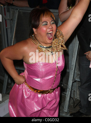 Kathreya Kasisopa Big Brother 9 launch night from Elstree Studios ...