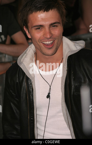 Dale Howard Big Brother 9 launch night from Elstree Studios Borehamwood ...