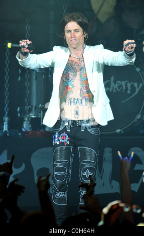 Singer Josh Todd of Buckcherry performing on the opening night of the ...