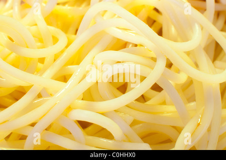 Raw spaghetti close-up macro shoot. Italian food concept Stock Photo ...