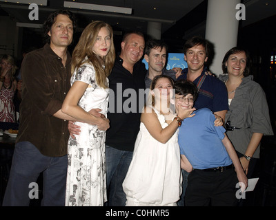 Xandra Castleton and David Munro 'Full Grown Men' premiere party held ...