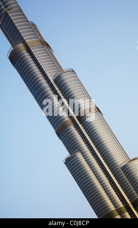 Part of Burj Khalifa, the tallest man made structure in the world with ...