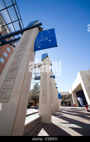 Museum of Art El Paso. Texas USA Stock Photo - Alamy